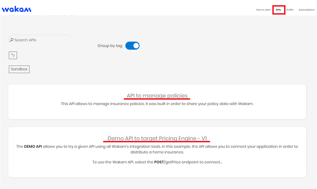 Demo API - Wakam Developer Portal - Insurance APIs
